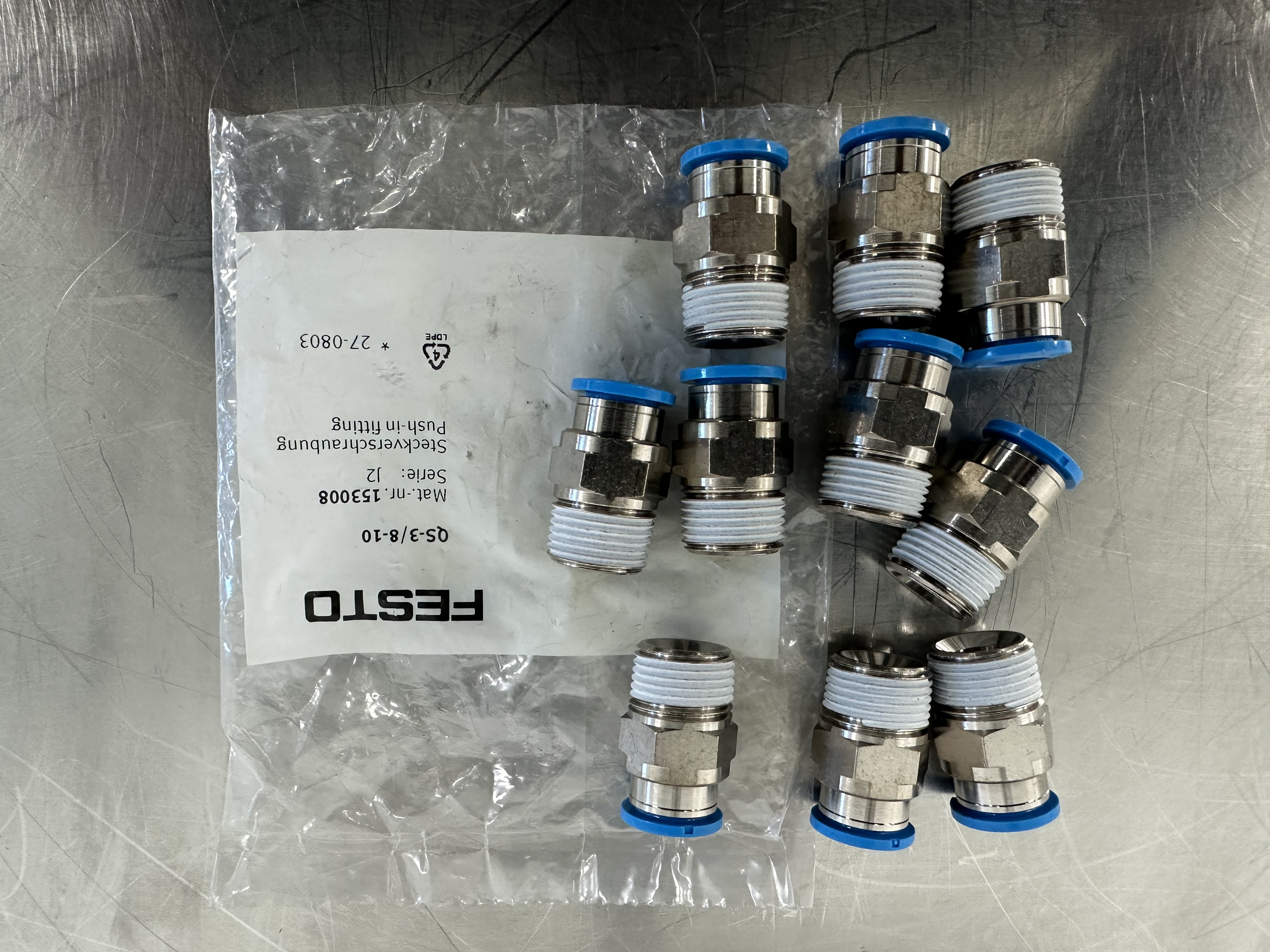 QS-3/8-10 / Push-In Lifting / FESTO