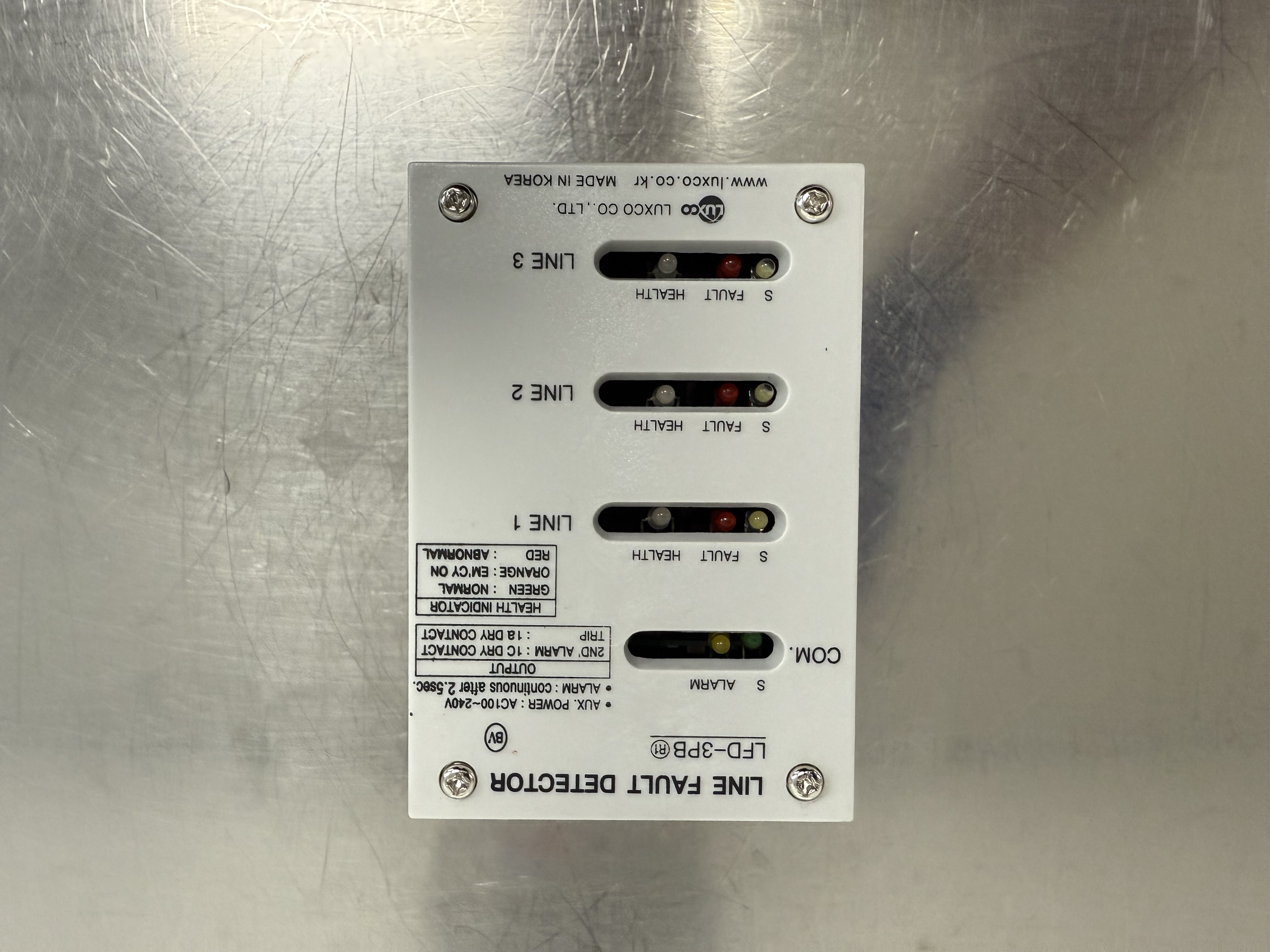 LFD-3PB(R1) / Line Fault Detector / LUXCO