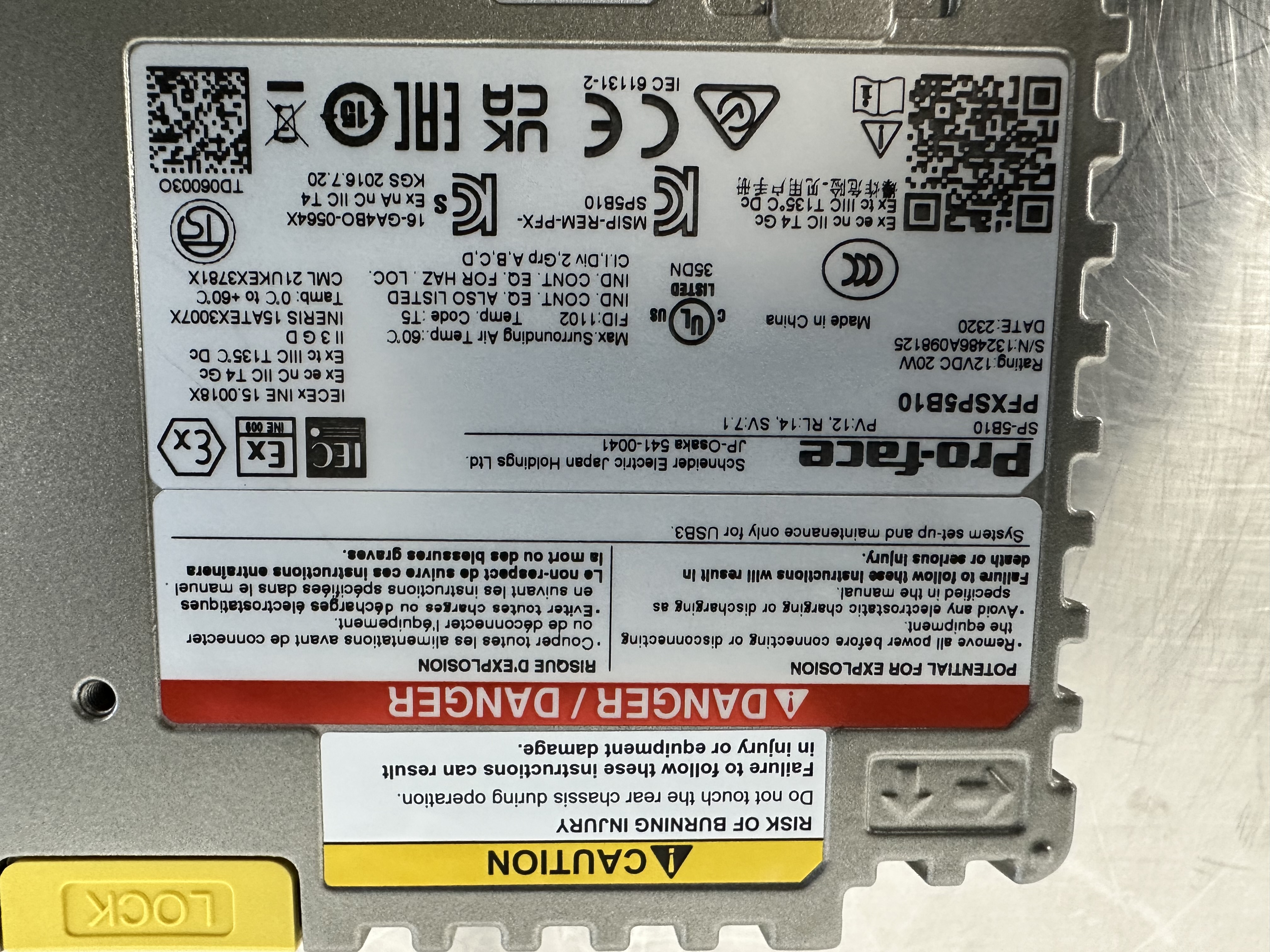 PFXSP5B10 / Module For HMI / PRO-FACE (PROFACE)