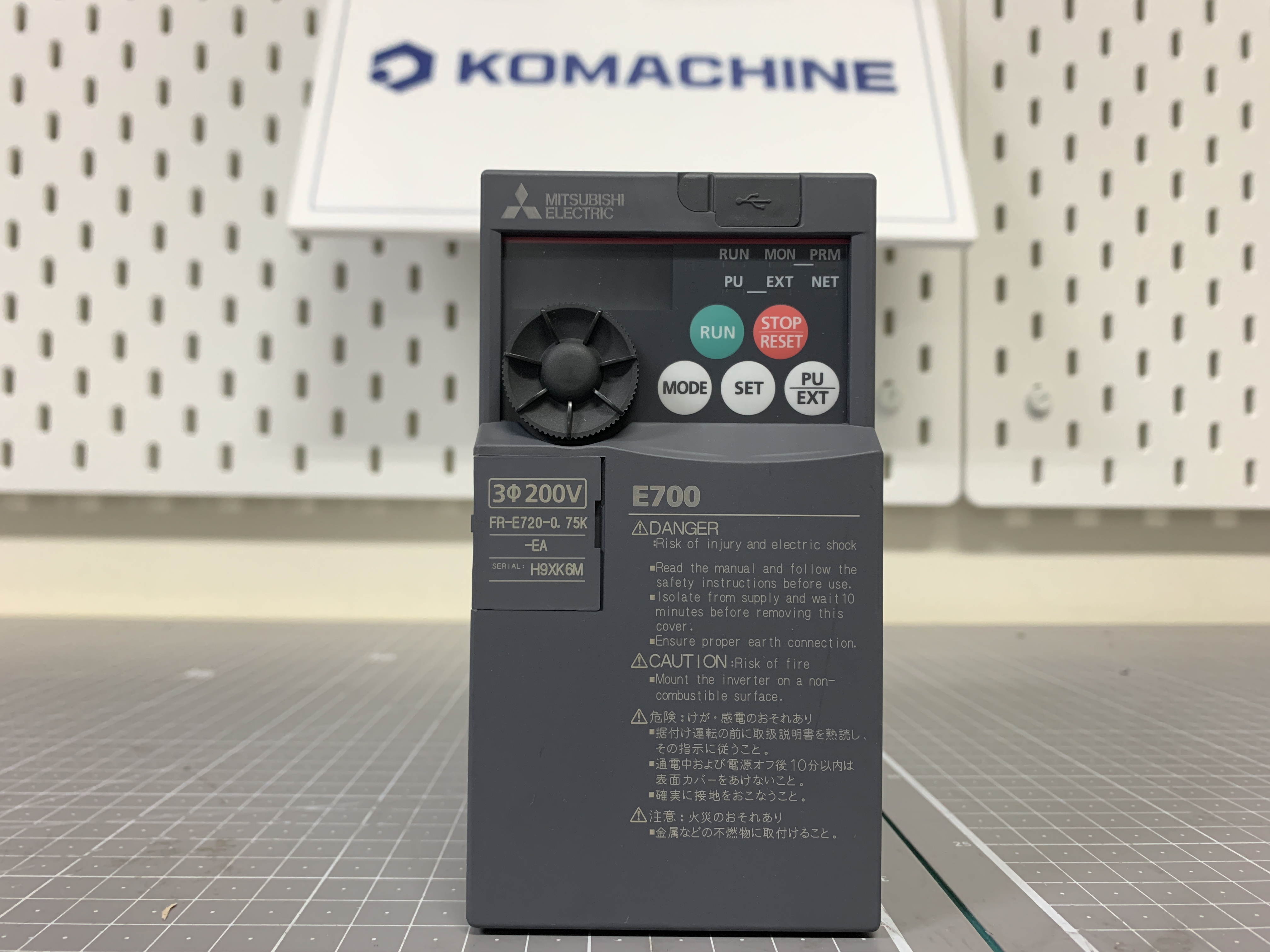FR-E720-0.75K-EA / Inverter / MITSUBISHI ELECTRIC