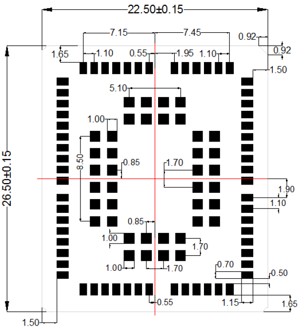 LGA type (SMT type) WCDMA Embedded Module ZM5202,ZM5202E by (주)앰투앰넷 ...
