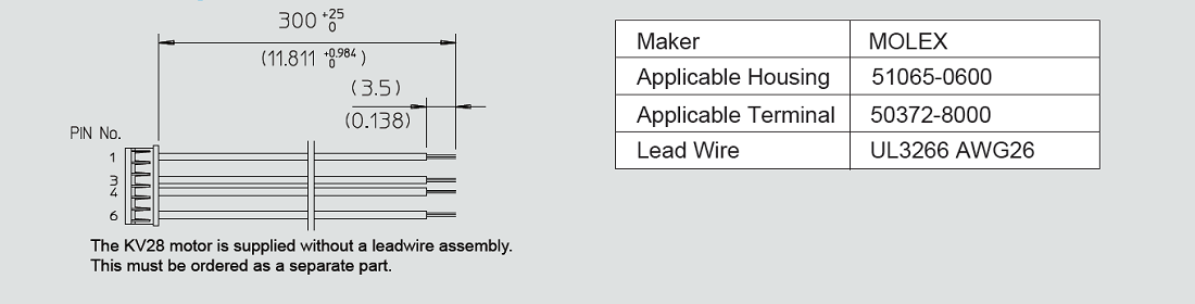 Nidec Servo Stepping Motor (KV28 Bipolar Type) KV2832-N2B951,KV2841 ...