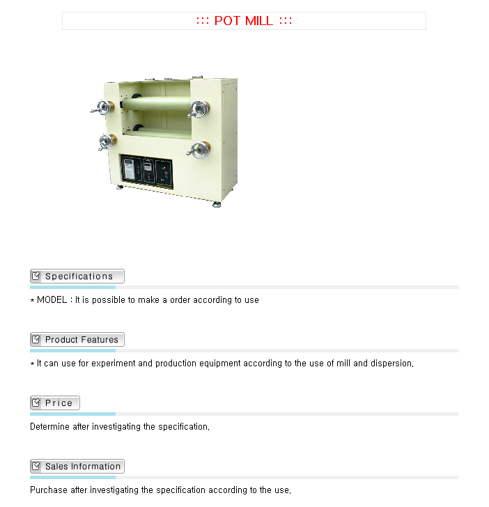 Pot Mill by KMC ENG - Komachine Supplier Profile and Product List