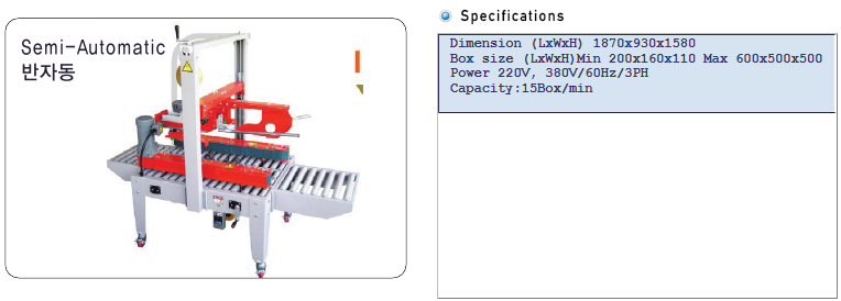 Semi-automatic Taping Machine