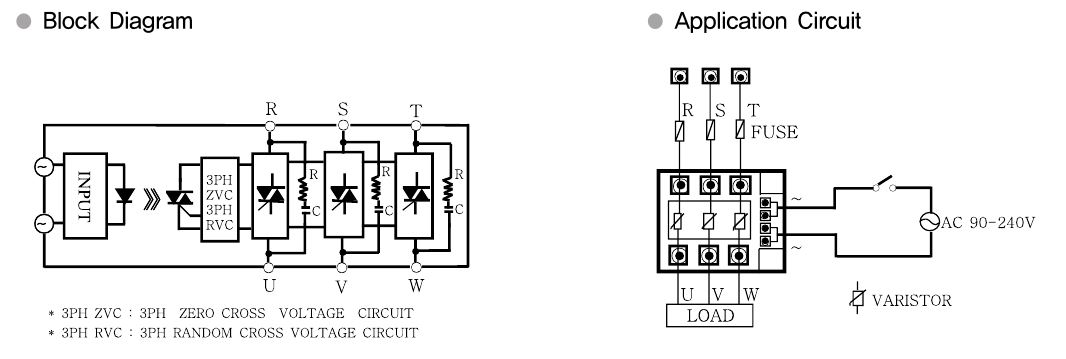 Solid State Relay (3P-AC Load type) WYFM3G3C60Z40,WYFM3G3C80Z40 ...