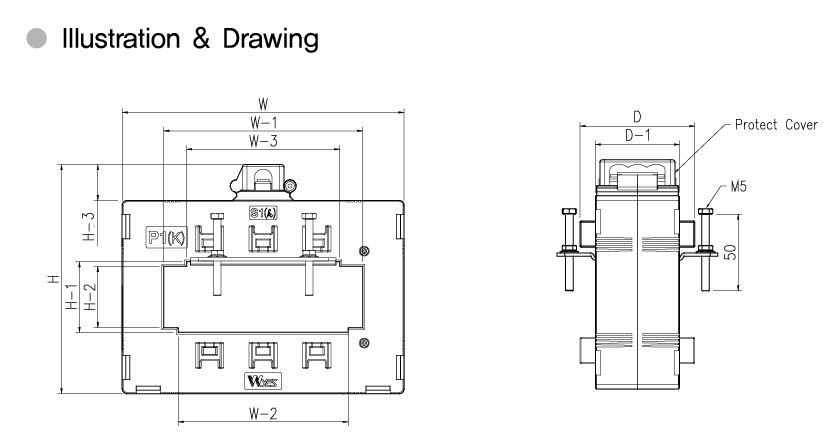 Current Transformer, Voltage Transformer (Protective-CS type) WYCS-125R ...