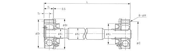 Drum Type Ball Joint BJ 75,BJ 95,BJ 125,BJ 150,BJ 175 by 현대산업기계(주 ...