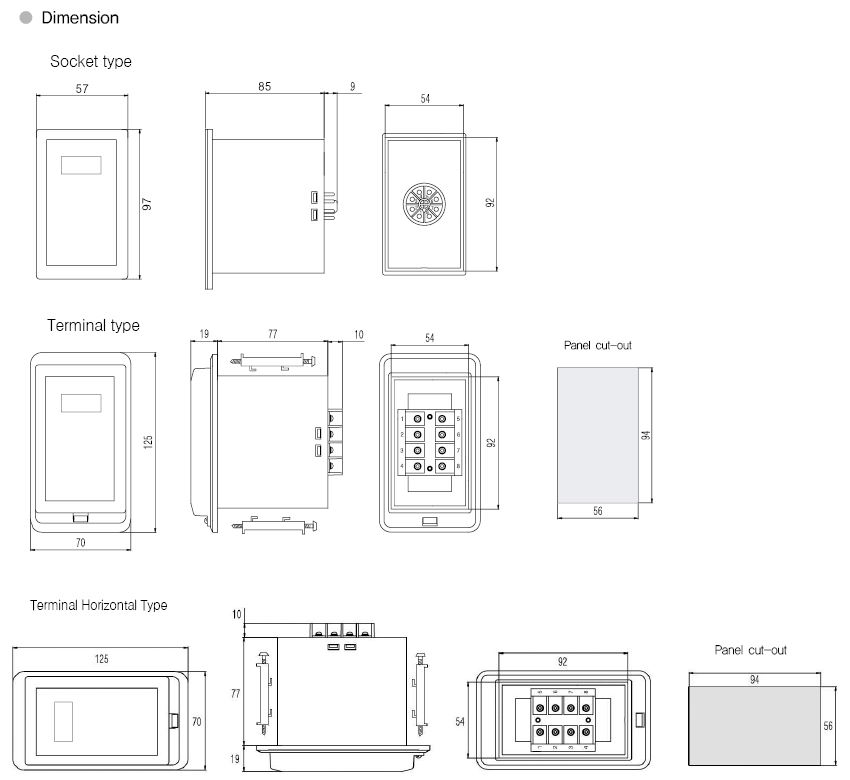 지락검출계전기 (단독형 1회로) WYGF-11S,WYGF-21S,WYGF-11T,WYGF-21T,WYGF-11HT by (주 ...