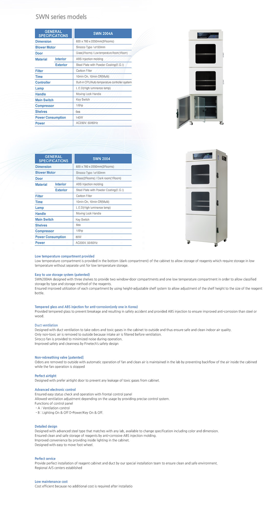 Chemical Reagent Storage Cabinet