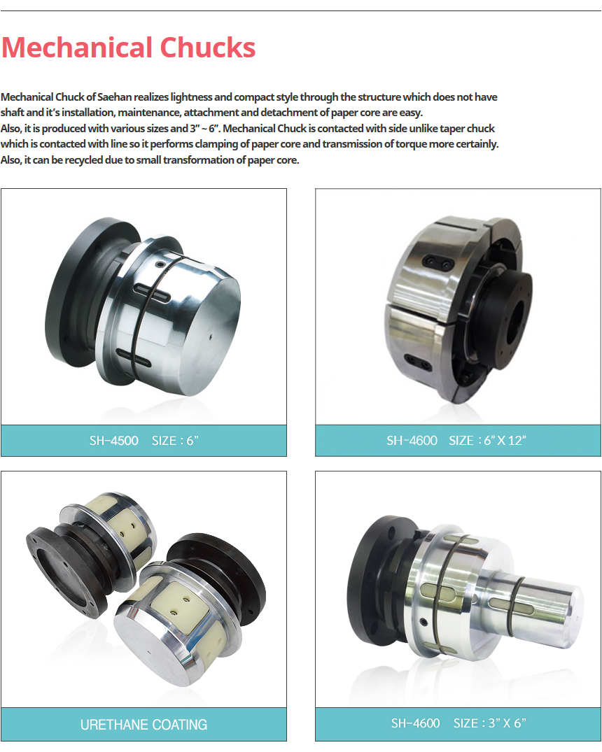 Mechanical Shafts SH-4300,SH-4100,SH-4200,SH-4400,SH-4500 by SAEHAN ...