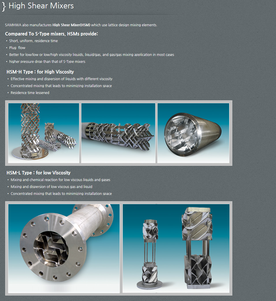 High Shear Mixers by Samhwa - Komachine Supplier Profile and Product List