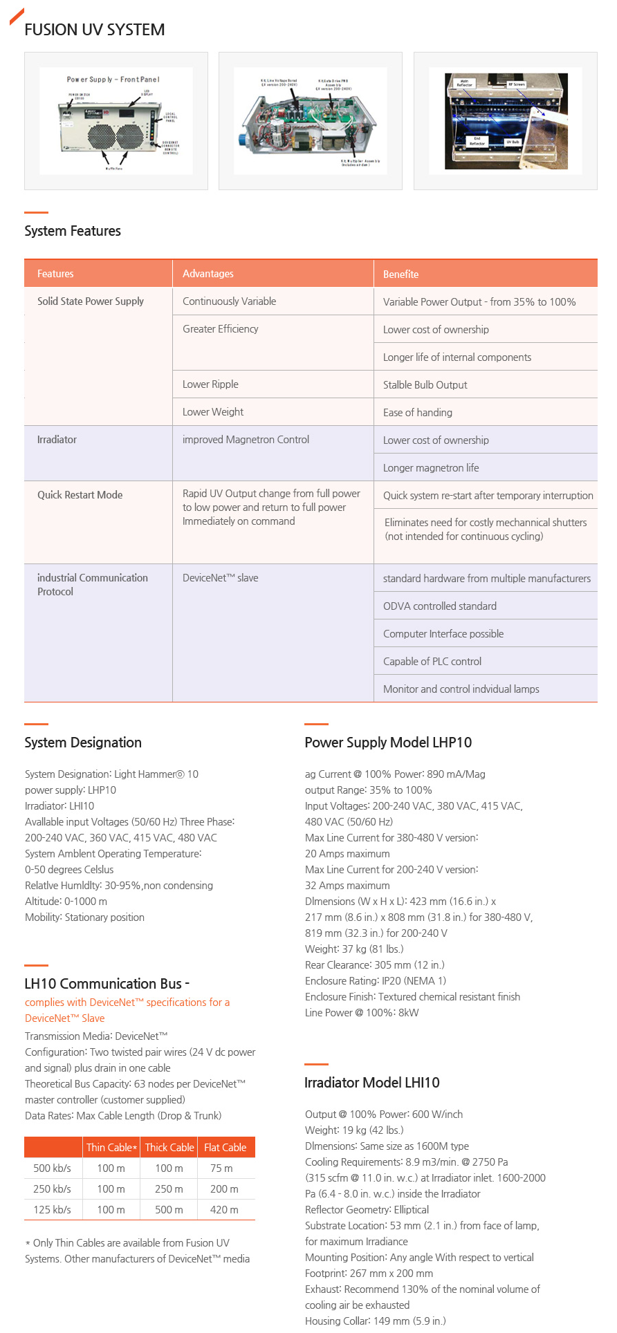 Fusion UV System