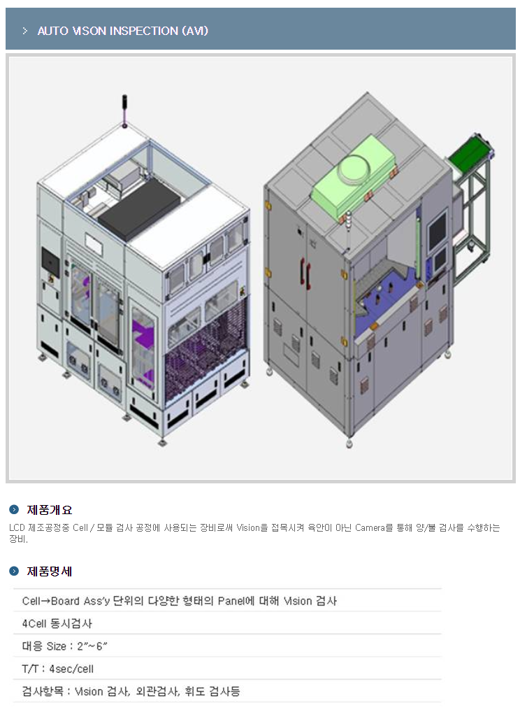 Auto Vision Inspection (AVI) by T.E.C.C. - Komachine Supplier Profile ...