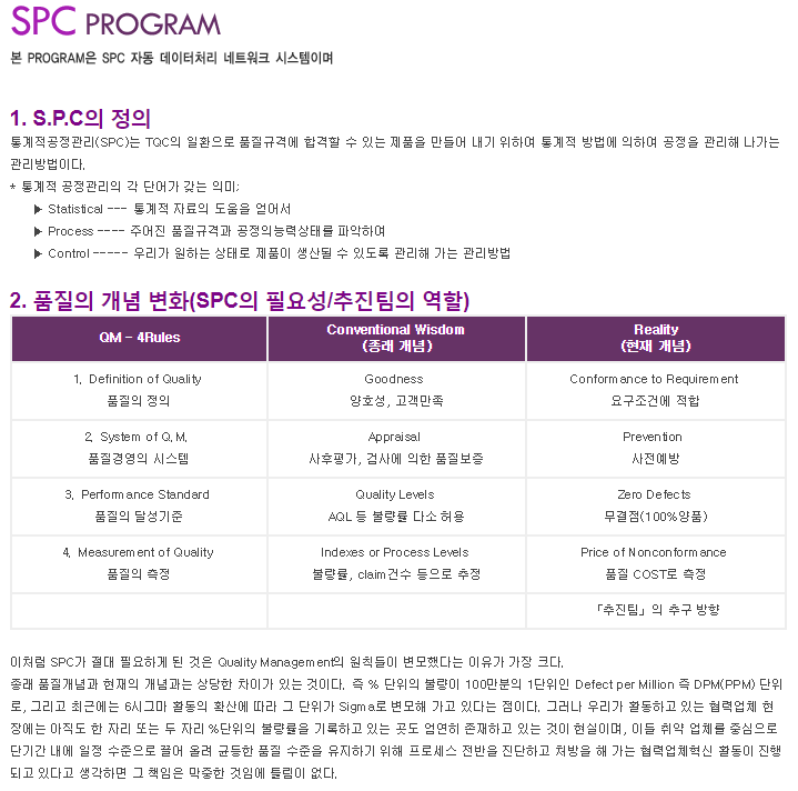SPC Program by (주)동도 - 코머신 판매자 소개 및 제품 소개