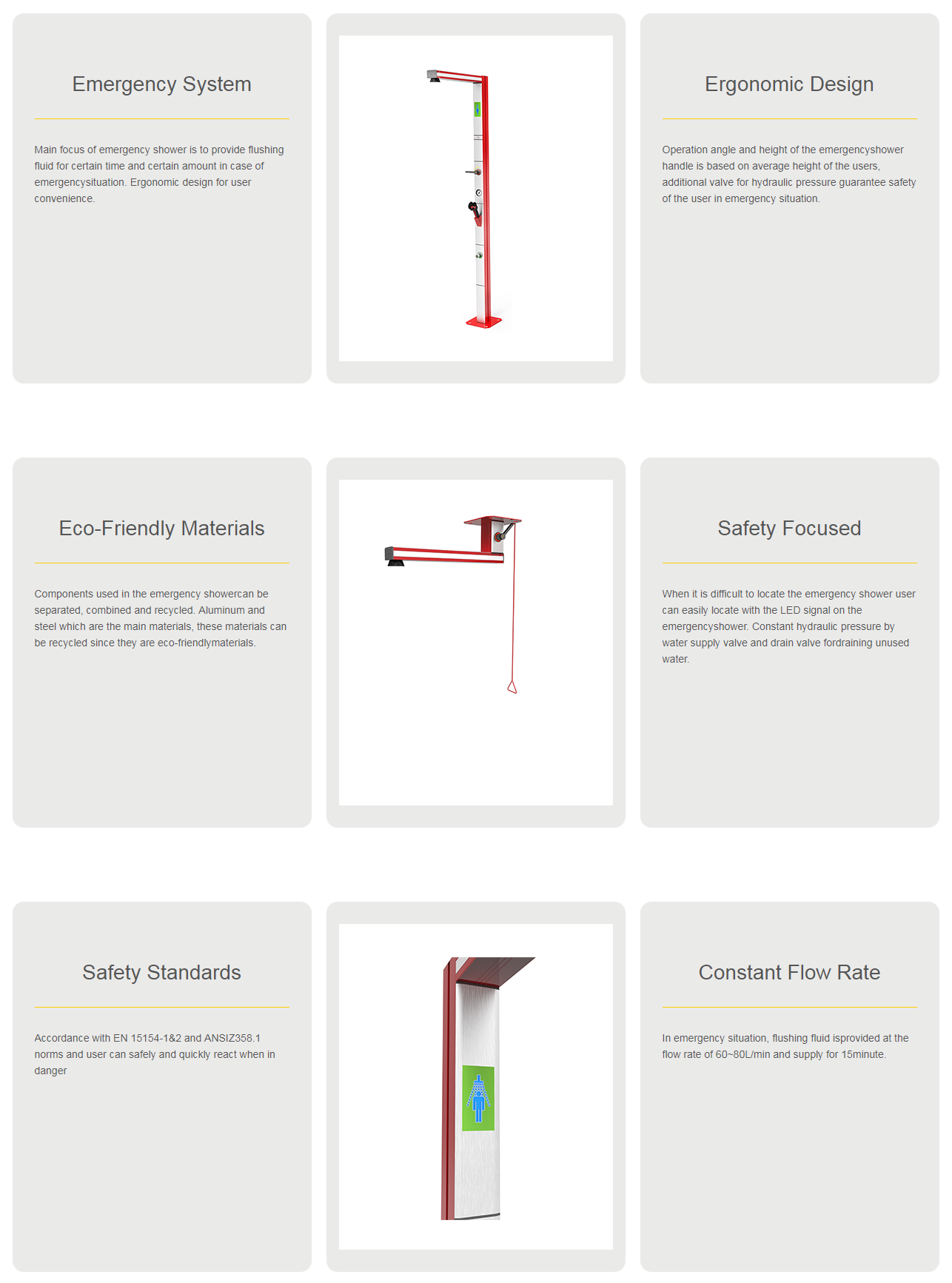 Emergency Body Shower