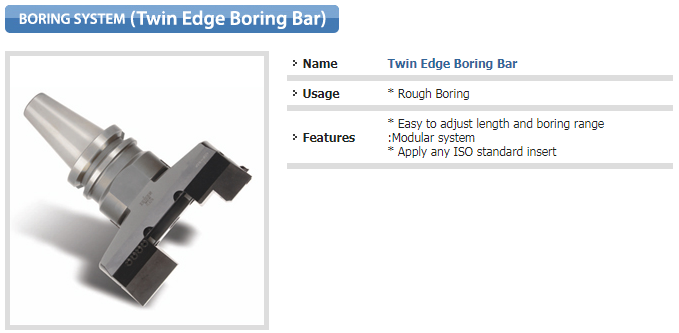 Twin Edge Boring Bar by SSK TOOL - Komachine Supplier Profile and ...