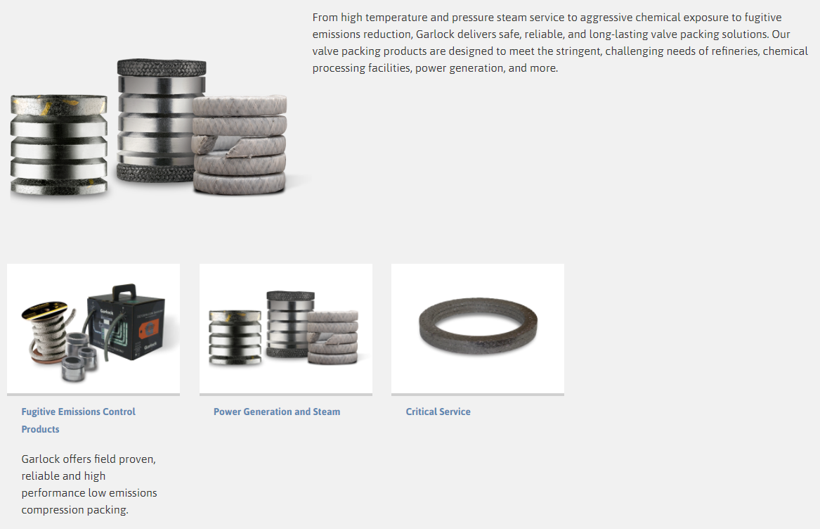 Valve Stem Packing by Samsung Precision Engineering - Komachine ...