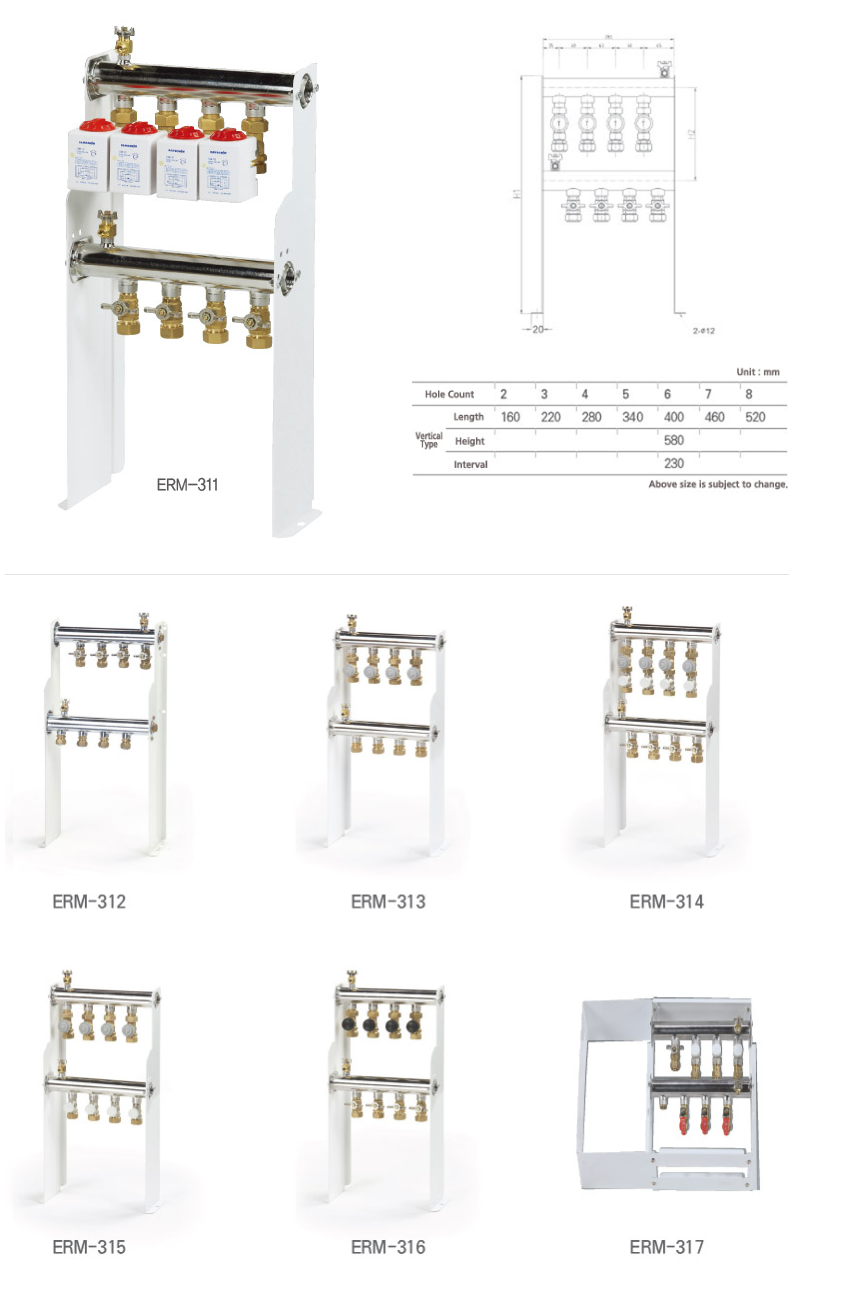 Stainless Hot Water Header by Sangshin - Komachine Supplier Profile and ...