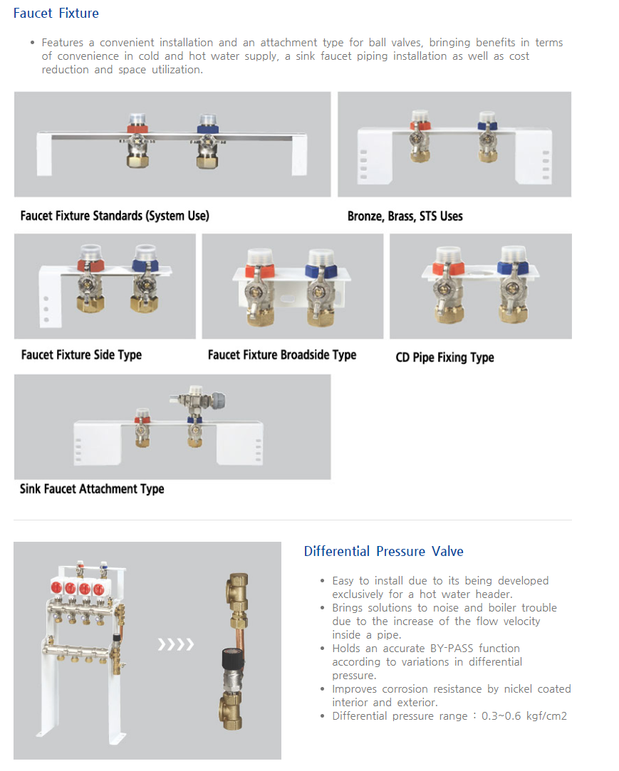 Faucet Fixture / Differential Pressure Valve by Sangshin - Komachine ...