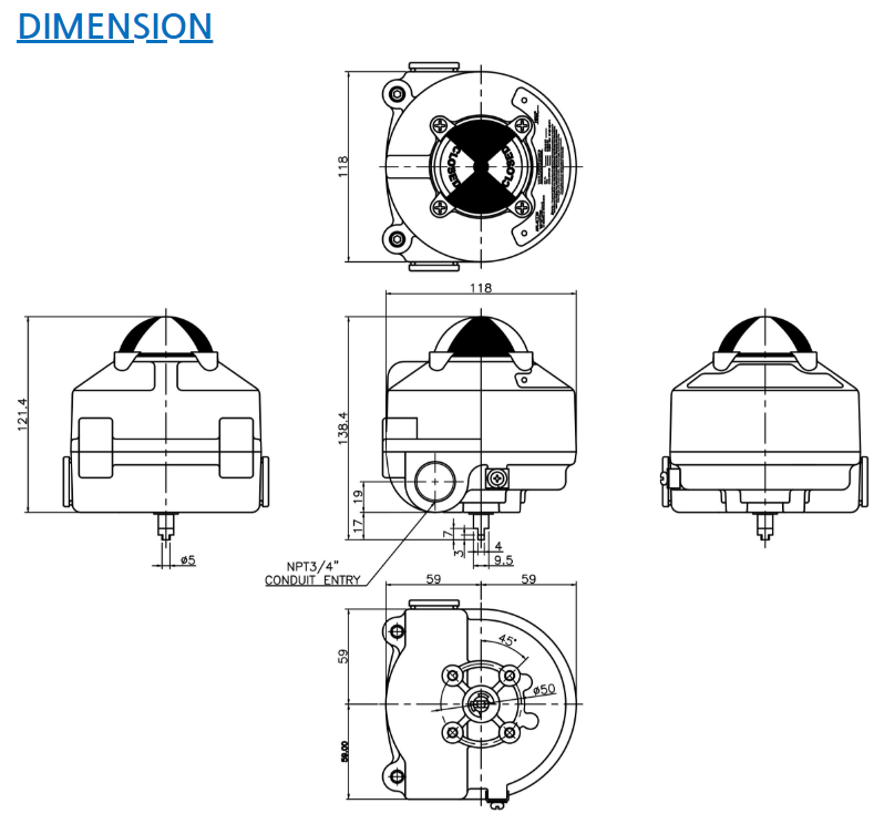 Valve Position Monitor APL-5 Series by (주)에이치케이씨 - 코머신 판매자 소개 및 제품 소개