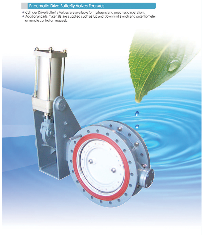 Pneumatic Drive Butterfly Valve