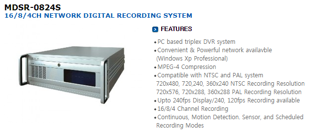 PC Base DVR by MC Electronics - Komachine Supplier Profile and Product List