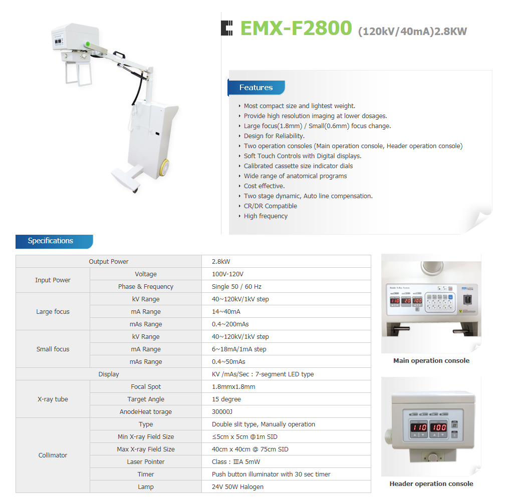 Mobile X-ray System by ECOTRON - Komachine Supplier Profile and Product ...