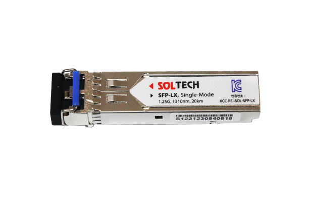 1Gbps SFP 광모듈 SFP-LX20 by (주)솔텍 - 코머신 판매자 소개 및 제품 소개